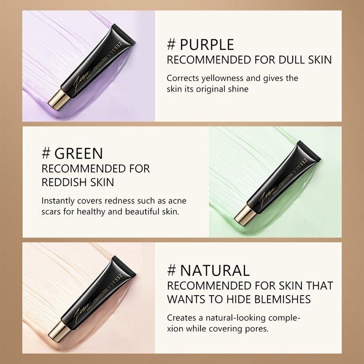 Zeesea Primer Tube 60g Oil-Control Brightening Tone-up Pore Minimising ...