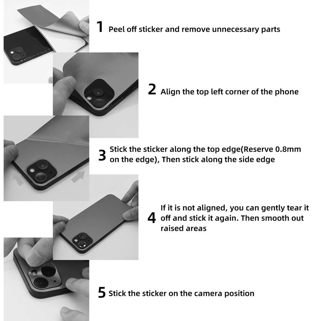 Futuristic Cyberpunk Teardown Back Cover Sticker Skin for iPhone 11 12 ...