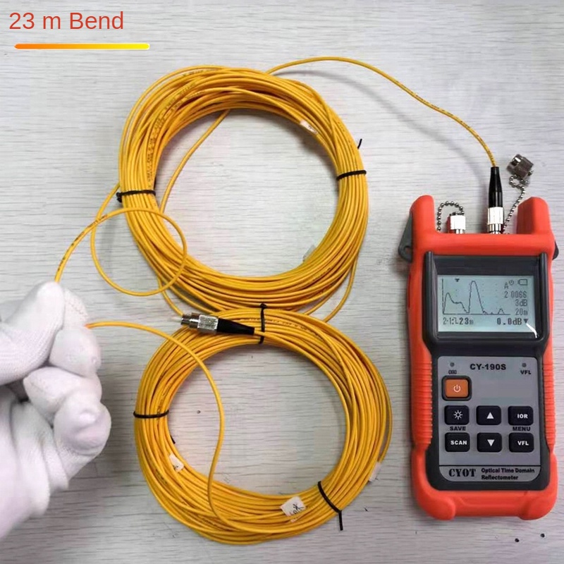 OTDR optical fiber tester breakpoint obstacle finder optical cable ...