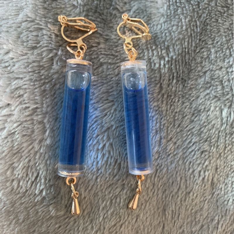 Genshin Impact Snezhnaya Fatui Doctor Dottore Cosplay Earrings Ear Clip ...