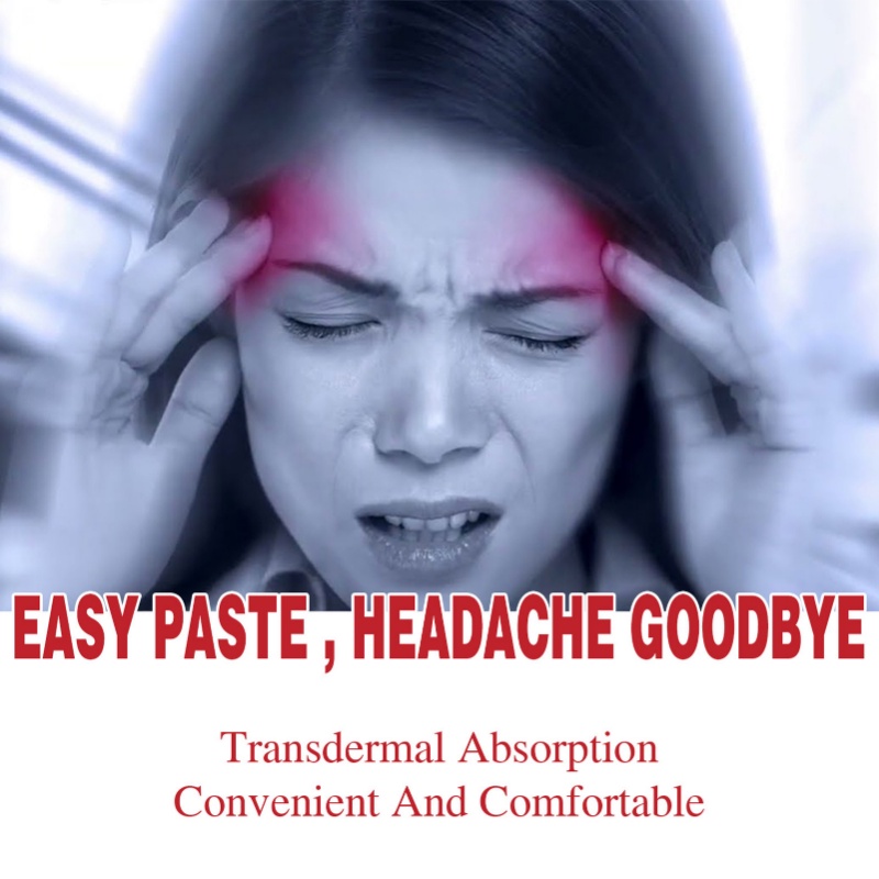 Headache Relief Plaster Improve Migraine Mental Anxiety Insomnia ...