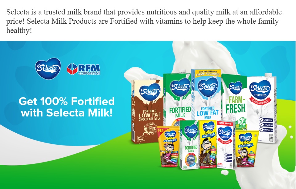Selecta Sterilized Milk Family Pack 1 Liter | Shopee Philippines
