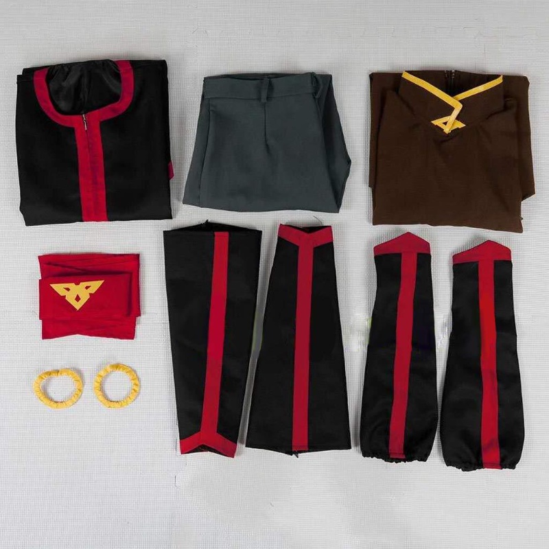 Anime Avatar the last Airbender Avatar`Aang Cosplay Costumes Uniform ...