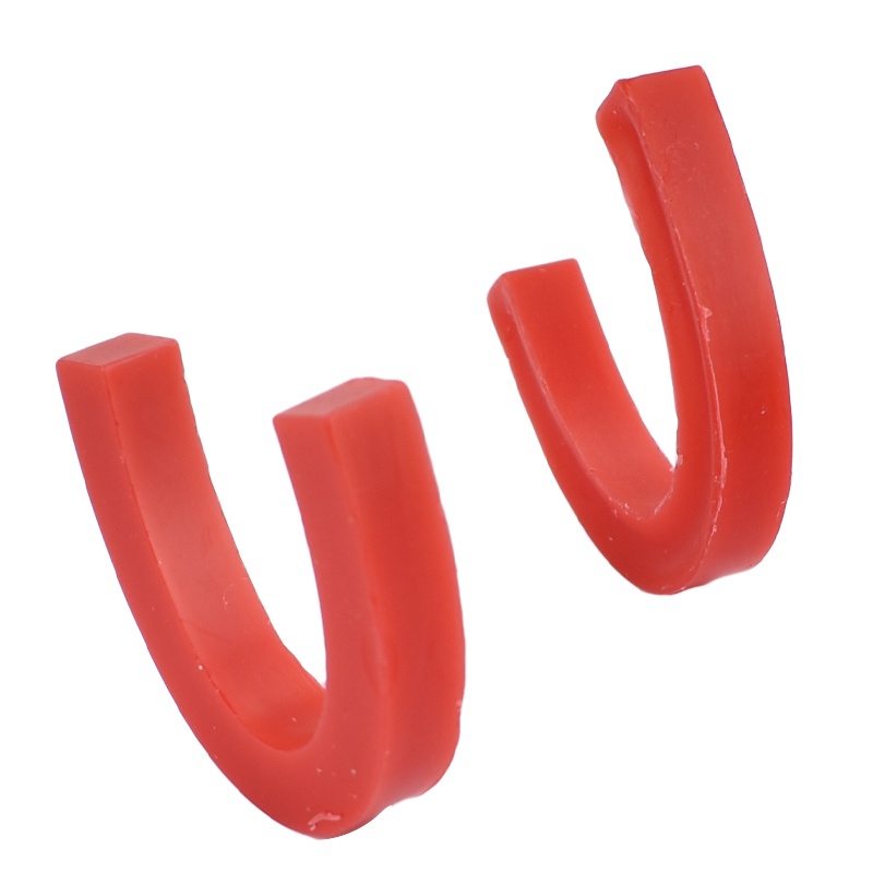 2pcs/box Dental Lab U Shape Dental Base Wax Rim Denture Casting Bite ...