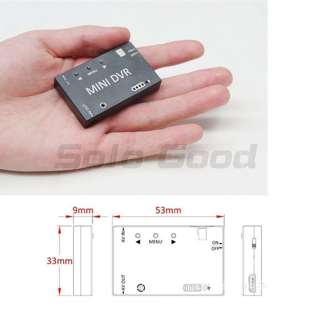 Mini FPV DVR Module 5.8Ghz FPV Goggles NTSC/PAL Switchable Built-in ...