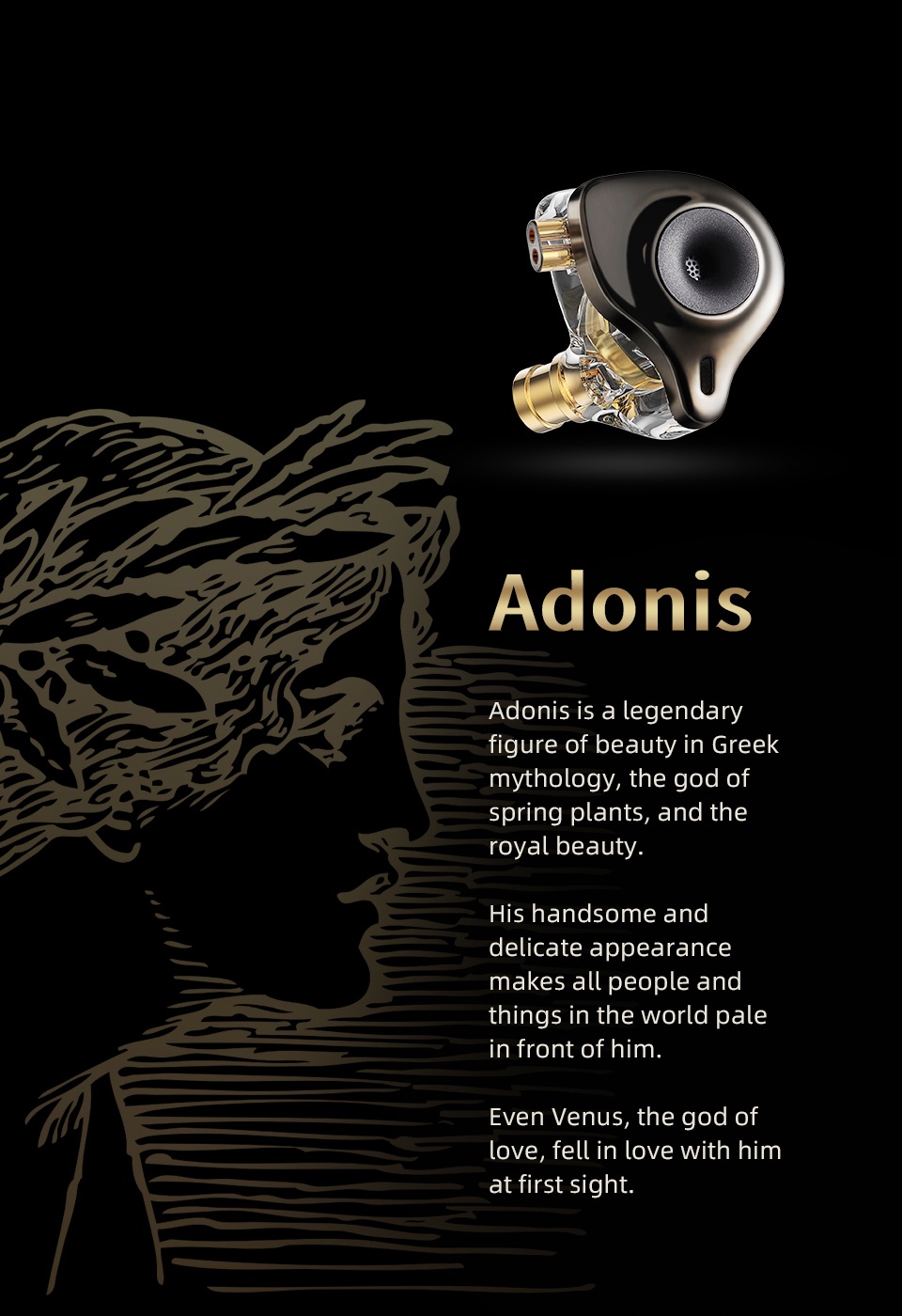 SGOR Adonis 1DD+1BA Hybrid Technology Earphones In Ear Monitor HIFI ...