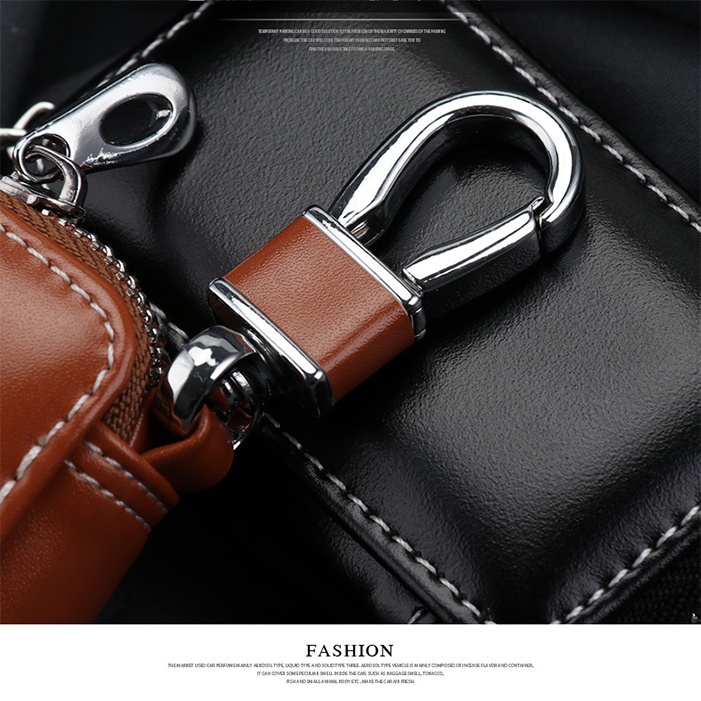 BMW Car Key Case Genuine Leather Car Smart Key Chain Keychain Holder ...