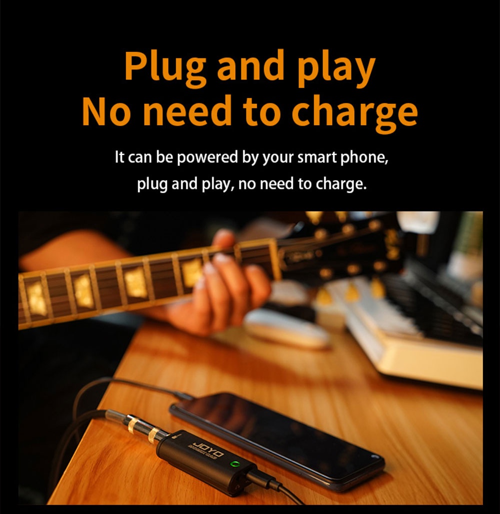 JOYO MOMIX CAB Mini Audio Mixer Guitar Recording Webcasting Live Stream ...