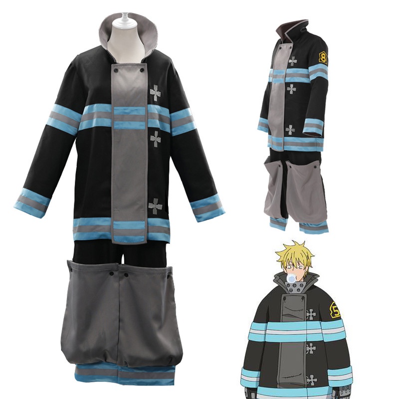 Enen no Shouboutai Fire Force Shinra Kusakabe Tamaki Kotatsu Cosplay ...