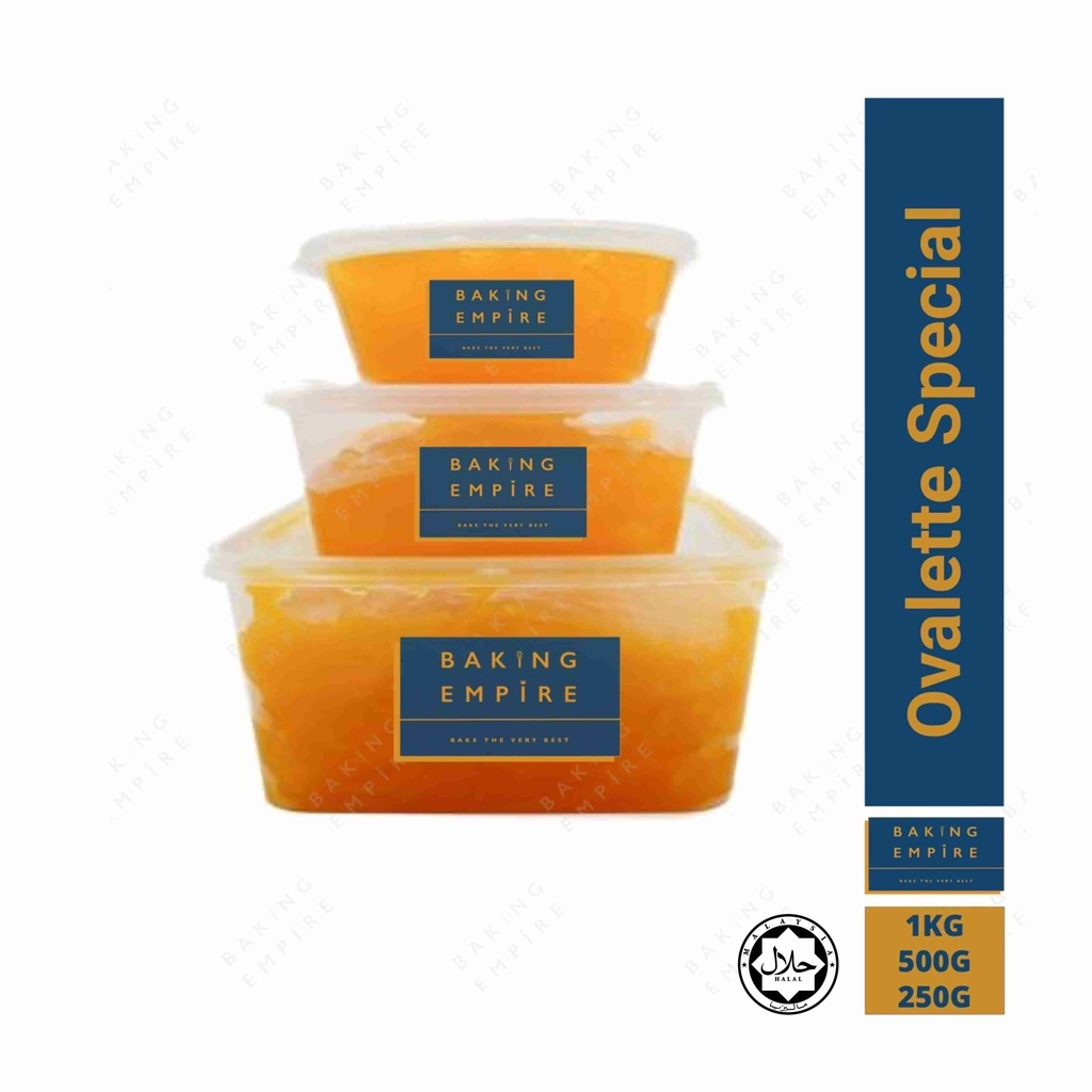 Ovalette Ovalet Special (Cake Stabilizer/ Emulsifier) - 250g / 500g ...