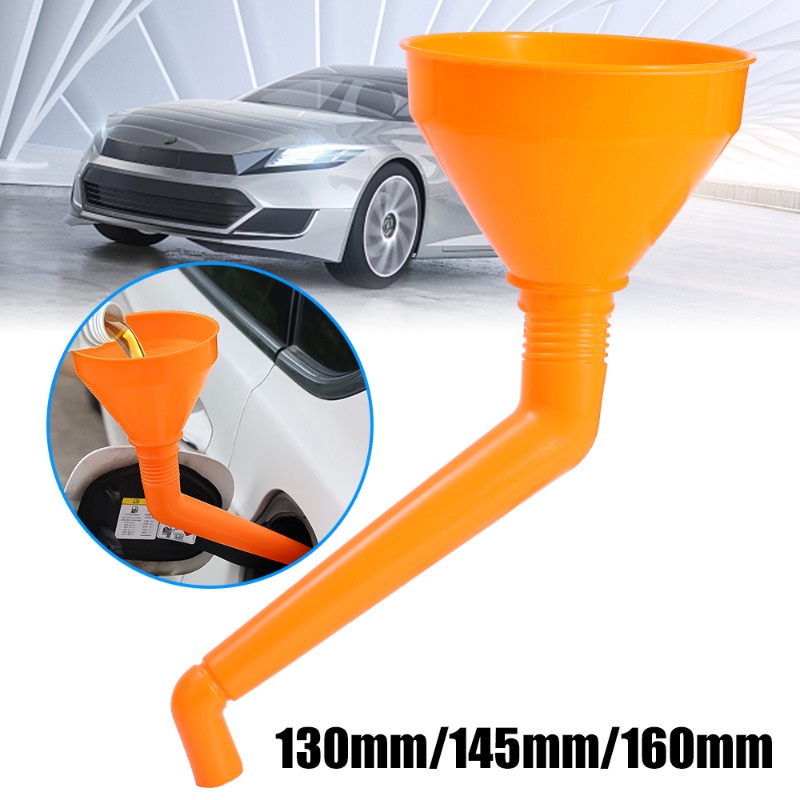 Anti Splash Long Hose Filling Funnel / Handless Refueling Funnel With ...
