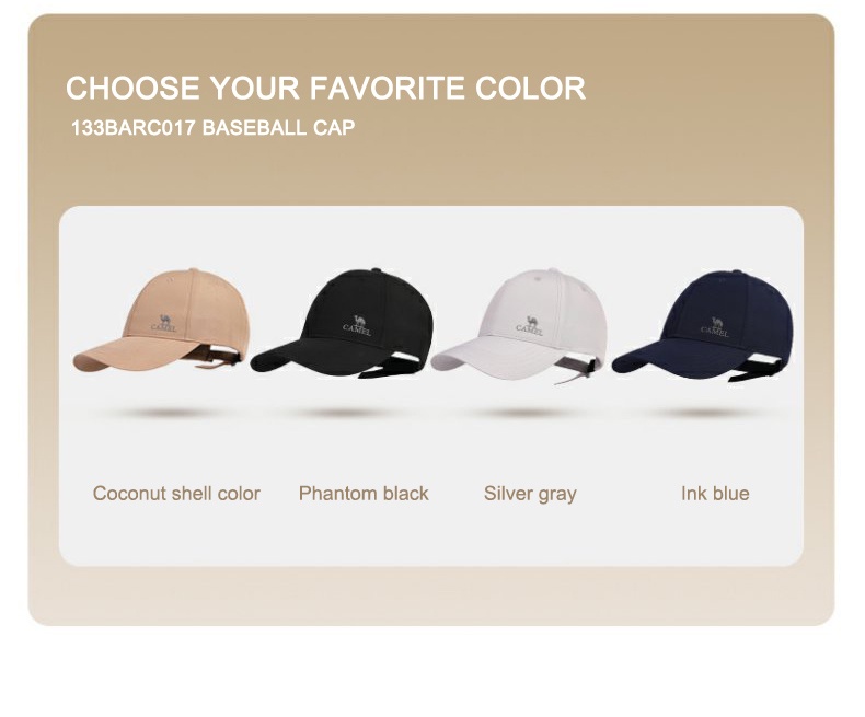 Camel Crown Outdoor Sports Baseball Hats Hoods Covering The Sun for Men ...