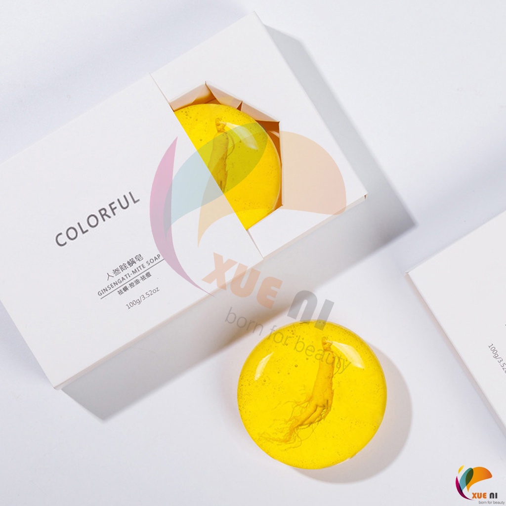 Official authentic Except Mites Soap Body Facial Back Acne Wash Face ...