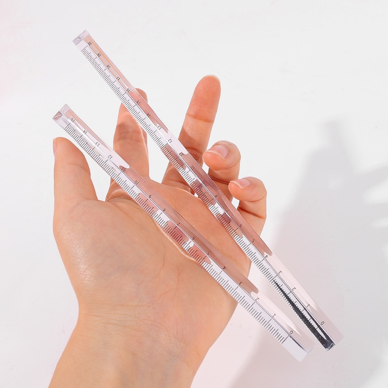15 / 20cm Student Drawing Straightedge Plastic Student Measuring Tools ...