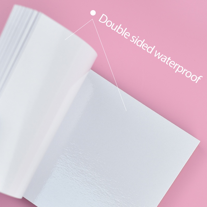 50 Sheets Double Sided Waterproof Dental Thickening White Cementing ...