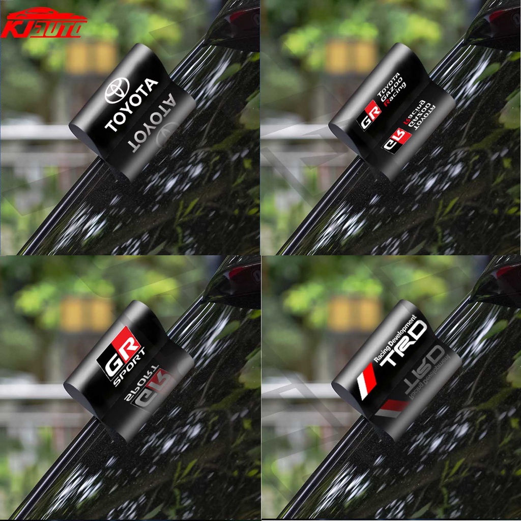 NEW Toyota Car Sticker Wash Label Style Trunk Door Decals PVC Auto ...