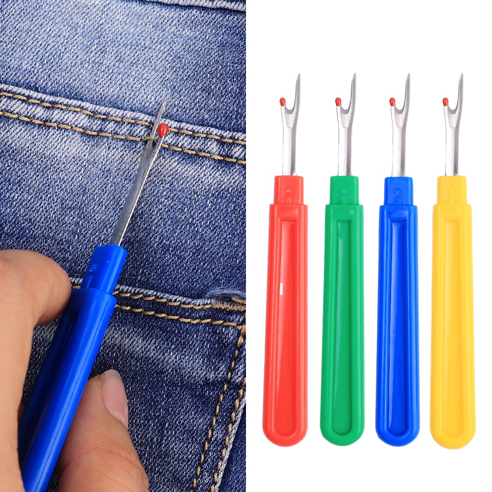 Collapsible Stainless Steel Thread Cutter Seam Ripper Stitch Removal ...
