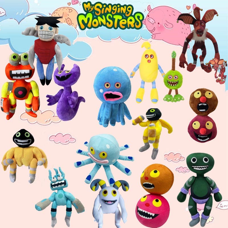 My Singing Monsters Plush Toys Rare Wubbox Hyehehe Plush Toys Air Epic ...