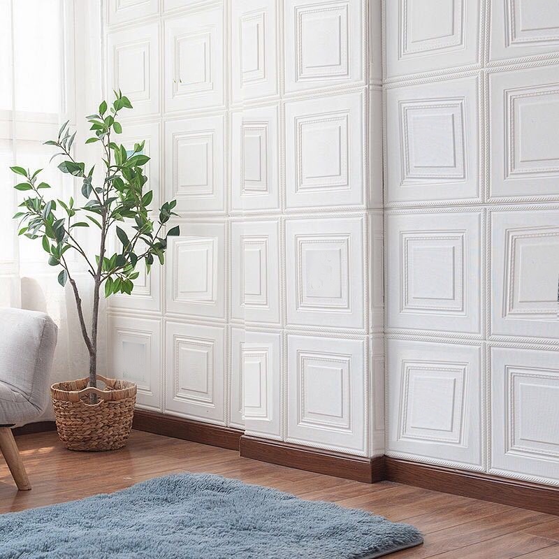 3D Foam 3D Wallpaper Design Wall Decor sticker Wall XPE DIY Ceiling ...