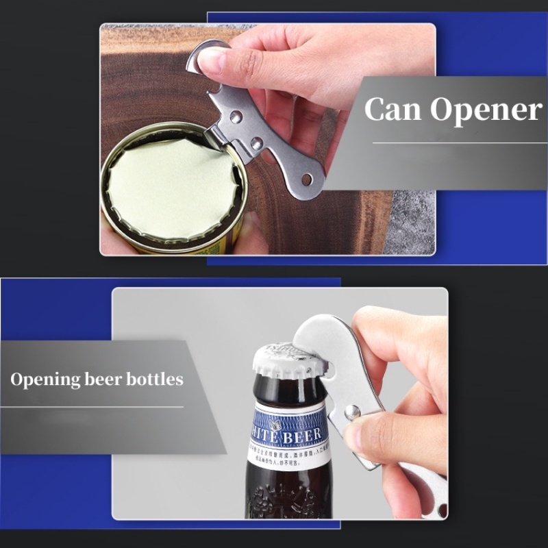 【COD】Stainless Steel Manual Can Opener Portab Comfort Good Grip Tin Jar ...