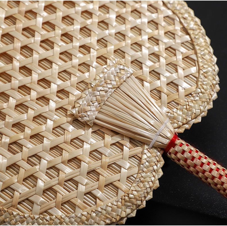 Hand Fans Weaving Handmade Baby Kids Fan Portable Old-Style Hand ...
