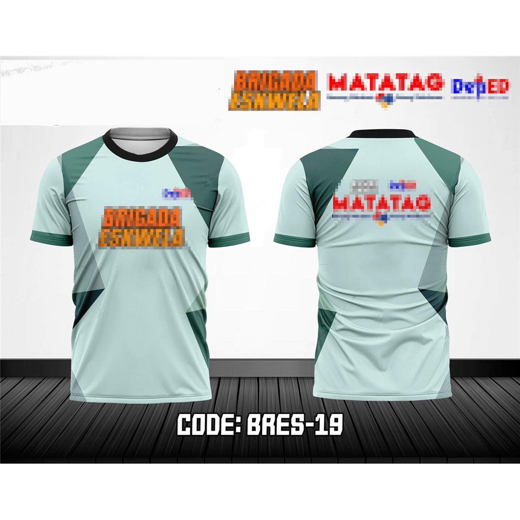MATATAG UNIFORM SUBLIMATION CODE-BRES-19 DEPED BADGE | Shopee Philippines