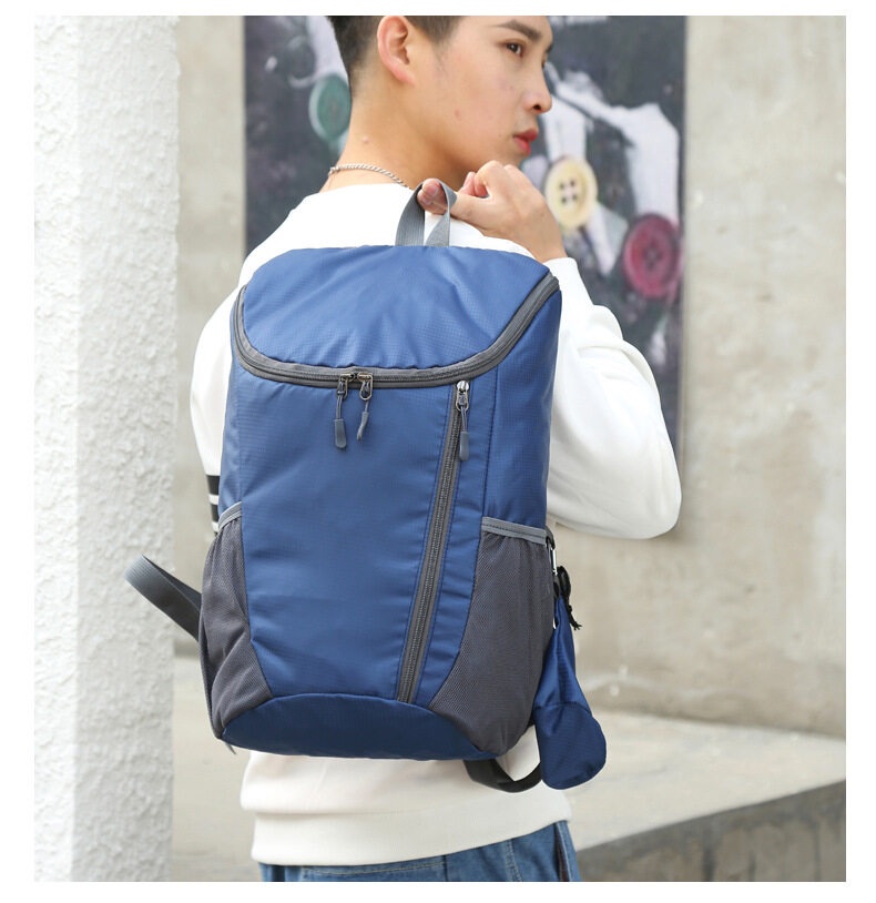20L Foldable Hiking Backpack Ultralight Folding Backpack Travel Camping ...