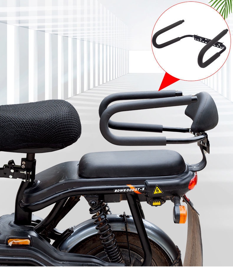 Motorbike Rear Fence Motorcycles Back Seat Baby Safe Seats Electric ...