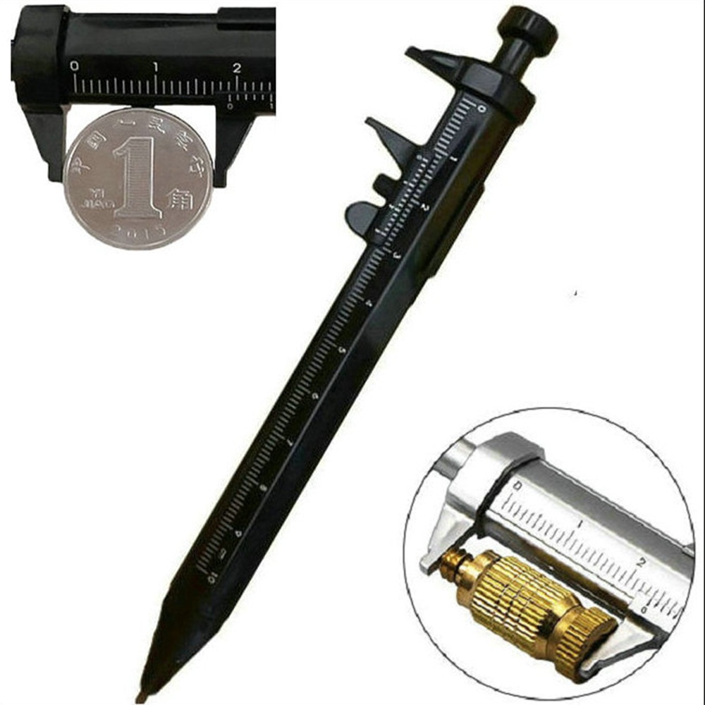 Multifunction Caliper Ballpoint Pen Gel Ink Pen Vernier Caliper Roller ...