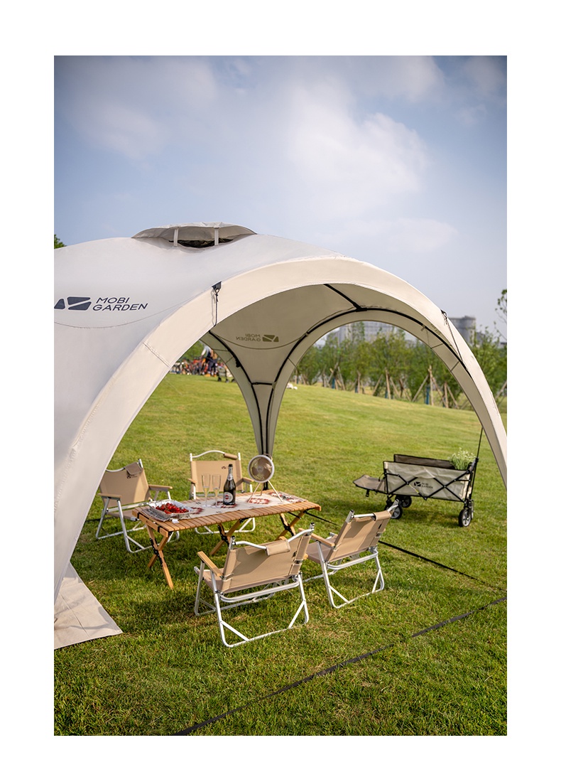 MOBI GARDEN Camping Sunshade Canopy Pavilion Vestibule Tent For ...