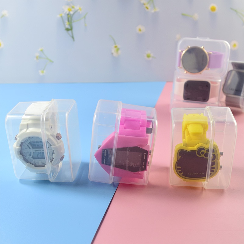 Transparent Watch Box Plastic Box Storage Box | Shopee Philippines