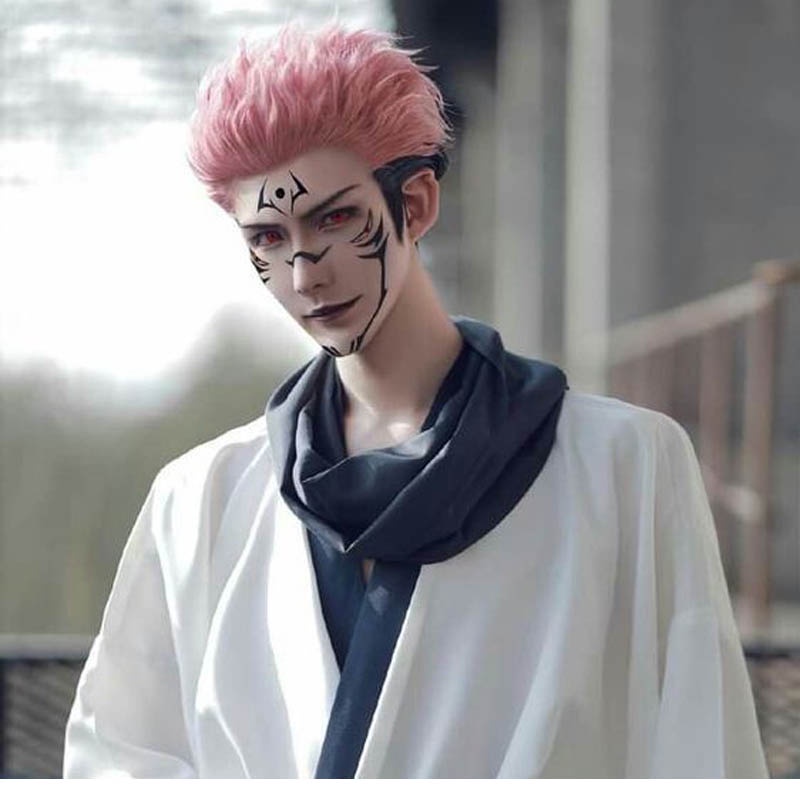 Anime Jujutsu Kaisen Cosplay Costume Adult Ryomen Sukuna Kimono Suit ...