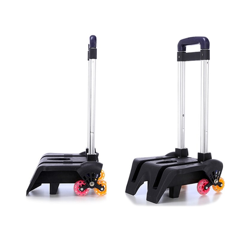 【PH Stock】ZIRANYU New Foldable Students School bag Trolley Tie rod Cart ...