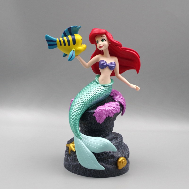 Mermaid Ariel Princess Action Figure 19cm The Little Mermaid Figuras ...