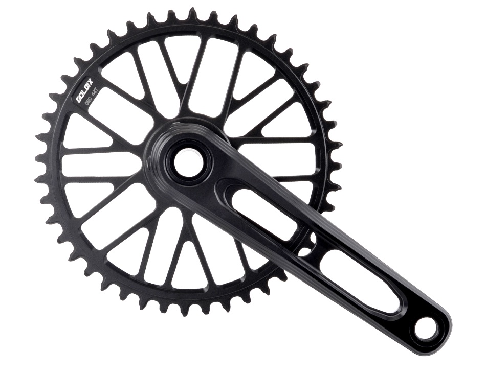 Crankset road bike GXP Ultralight 1x hollowtech crank arm 165mm 170mm ...
