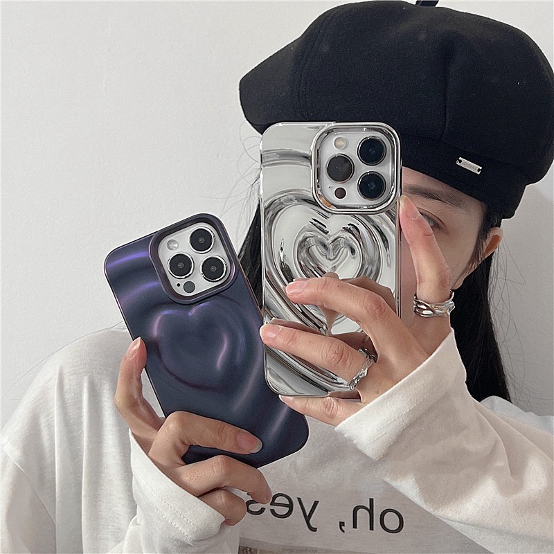 Suntaiho ins Lovely Matte Plating Softcase Bumper Casing Shockproof ...