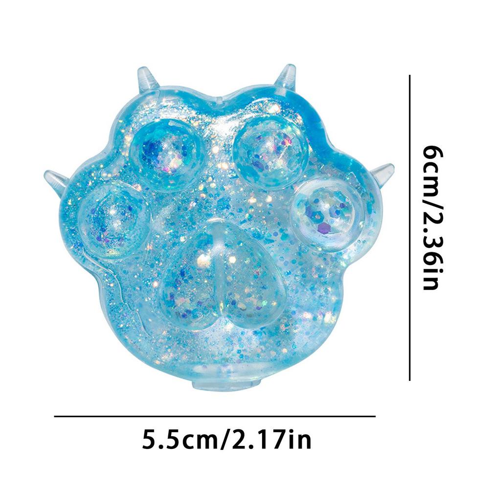 Cat Paw Sensory Vent Toy Relief Cat Paw Vent Stretchy Squeeze Toy ...