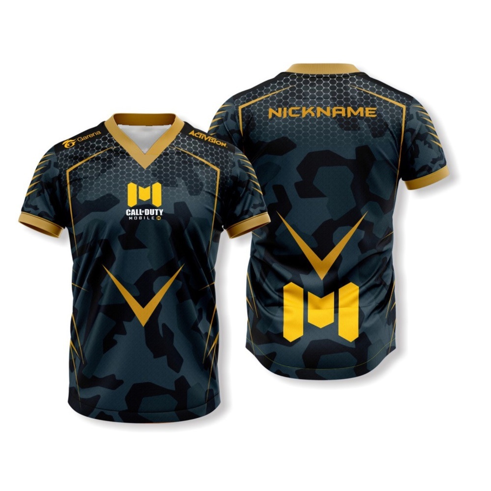 Call Of Duty Mobile Jersey FULL SUBLIMATION 3D Summer T-shirt Short ...