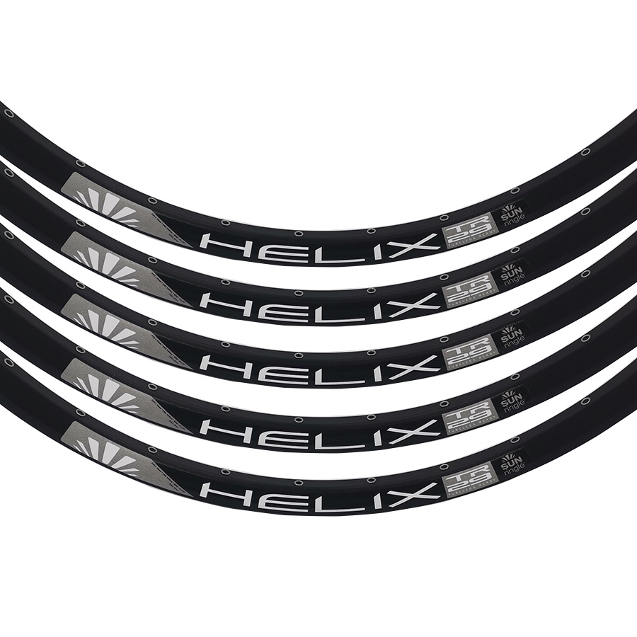 Sunringle Rim HELIX TR25 TR27 TR29 26 27.5 29 inch 24H/28H/32H/36H MTB ...