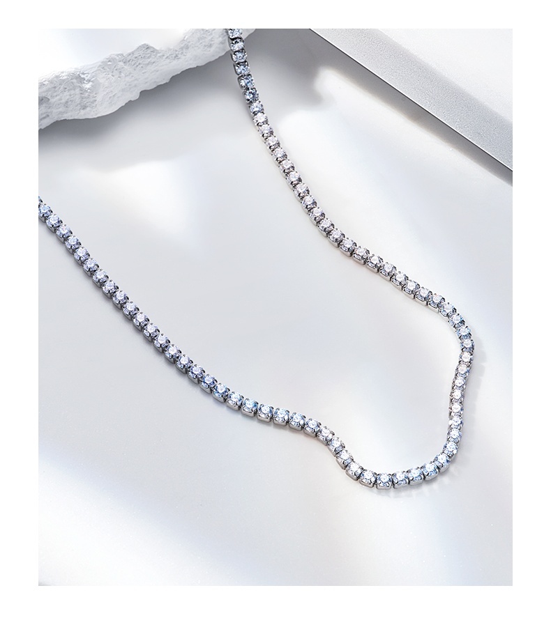 Daniel Wellington Classic Tennis Necklace Silver - Unisex Chain ...
