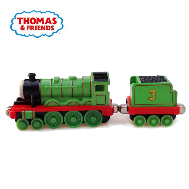 Alloy Toys Thomas and Friends Vehicles No. 3 Henry Locomotive Train And ...
