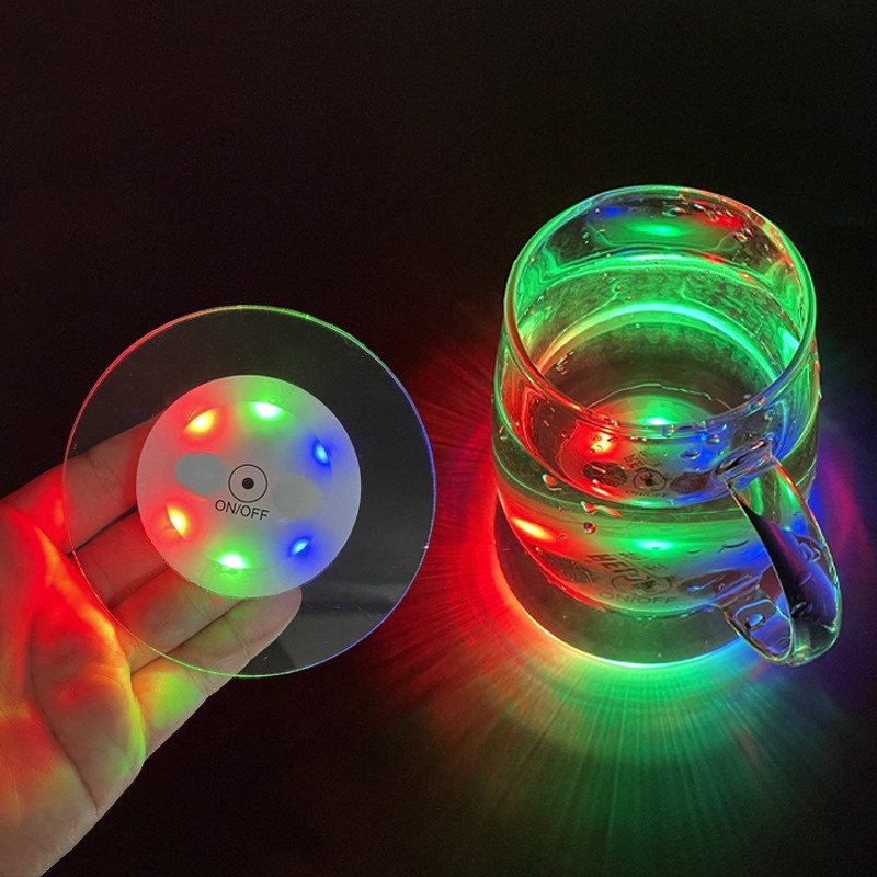 [Wholesale Price]3 Mode LED Luminous Coaster / Glow In The Dark ...