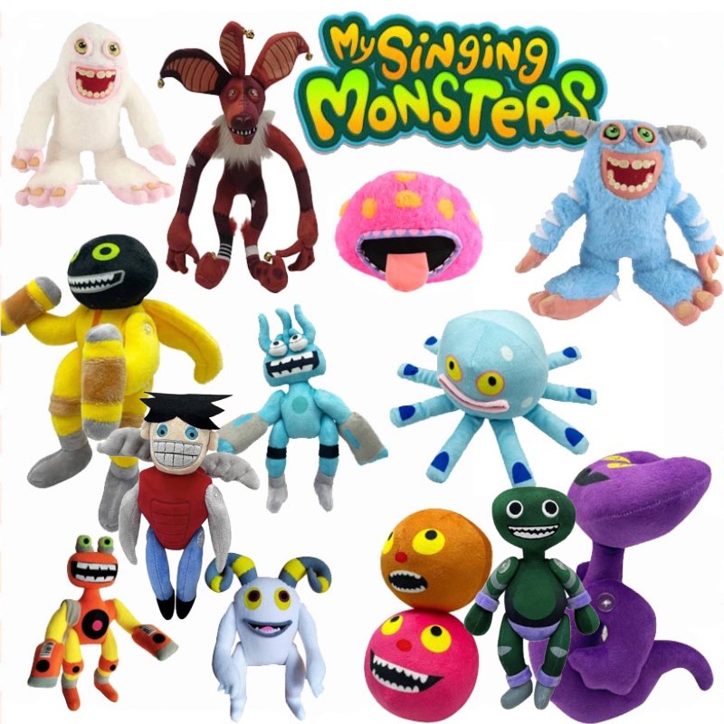 21Styles My Singing Monsters Plush Toys Rare Wubbox Hyehehe Plush Toys ...