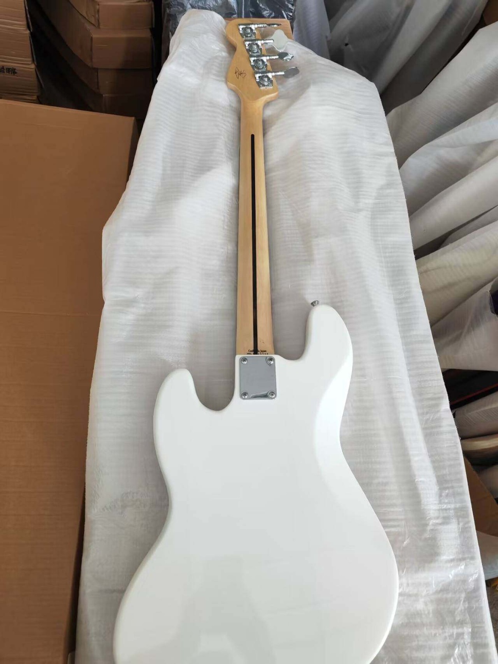Custom 4 String Fender Jazz Bass 20 Frets Electric Bass Guitar Maple ...
