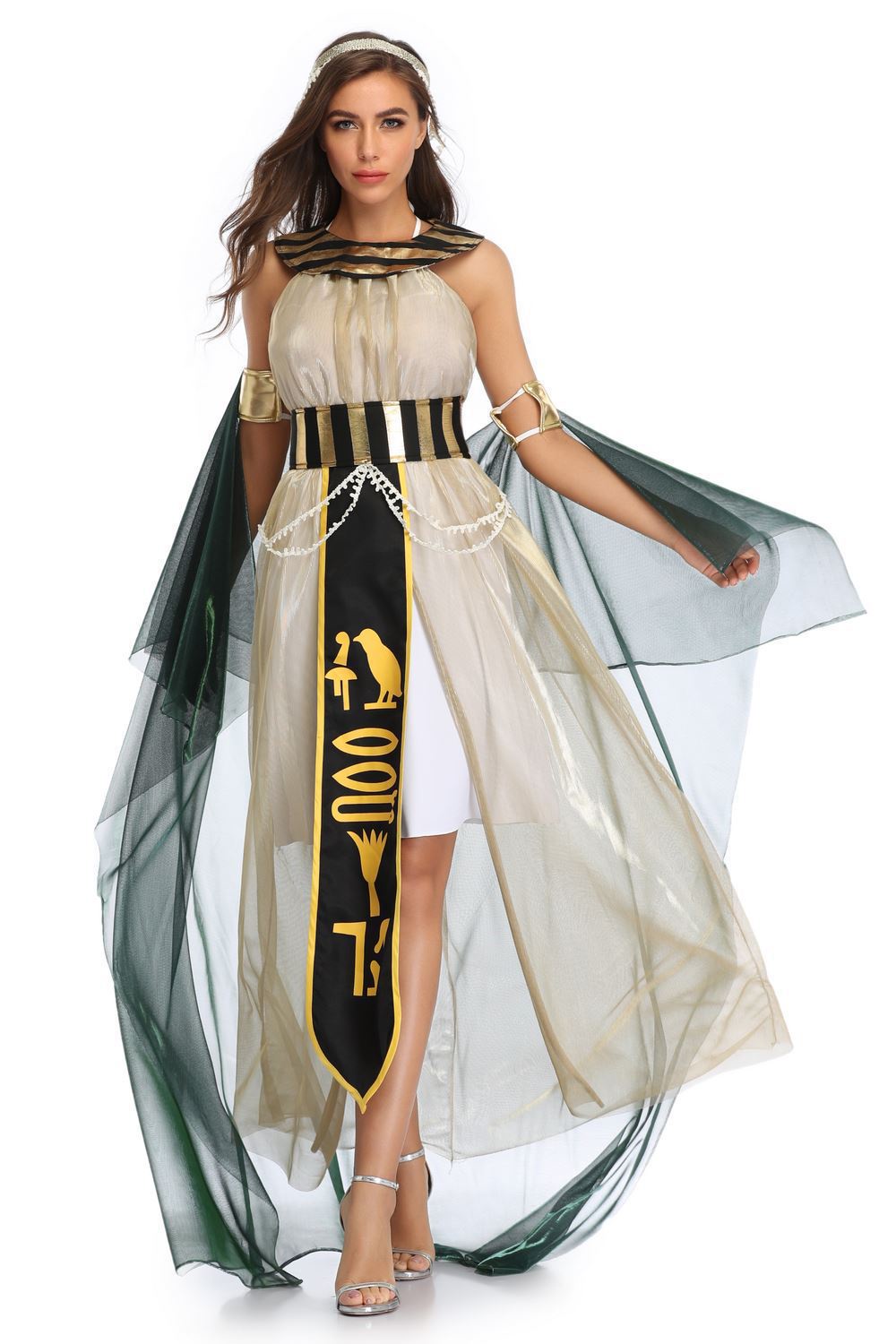 Egyptian Pharaoh Cleopatra Greek Mythology God Goddess Costume ...