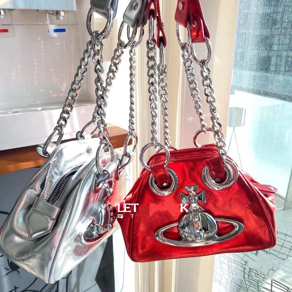 Vivienne Westwood New Niche Design Punk Underarm Bag YK2 Shoulder Bag ...