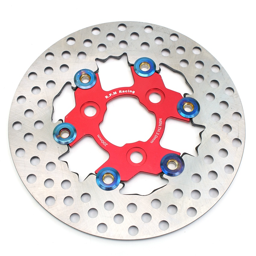 RPM 200mm Brake Disc Floating Rotor Motorcycle Brake Disc Caliper Disc ...