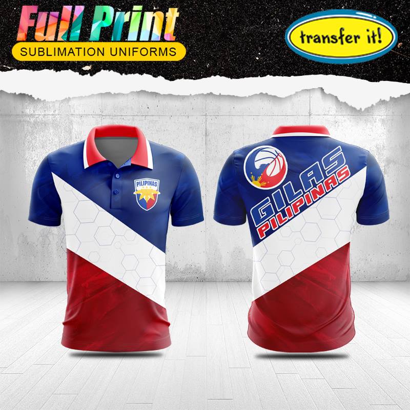 Gilas Pilipinas Jersey Pilipinas Full Sublimation Personalized Drifit ...