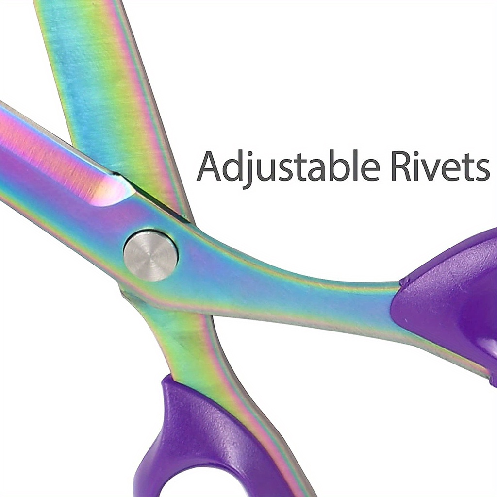 Sewing Scissors Extra Sharp Sewing Scissors Heavy Duty Titanium Coating ...