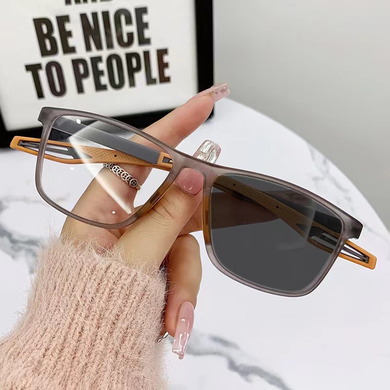 Photochromic Anti Radiation Eye Glasses For Men Women Anti Rad Sun ...